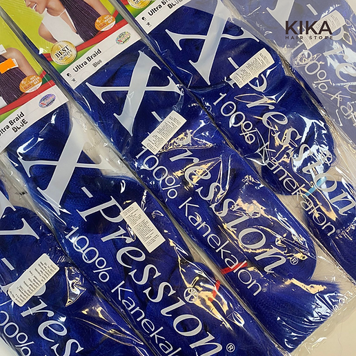 SINTETIČKA KOSA X-PRESSION ULTRA BRAID - BOJA BLUE - KIKA HAIR STORE