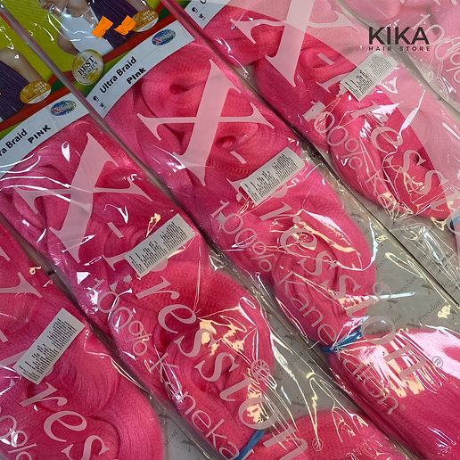 SINTETIČKA KOSA X-PRESSION ULTRA BRAID - BOJA PINK - KIKA HAIR STORE