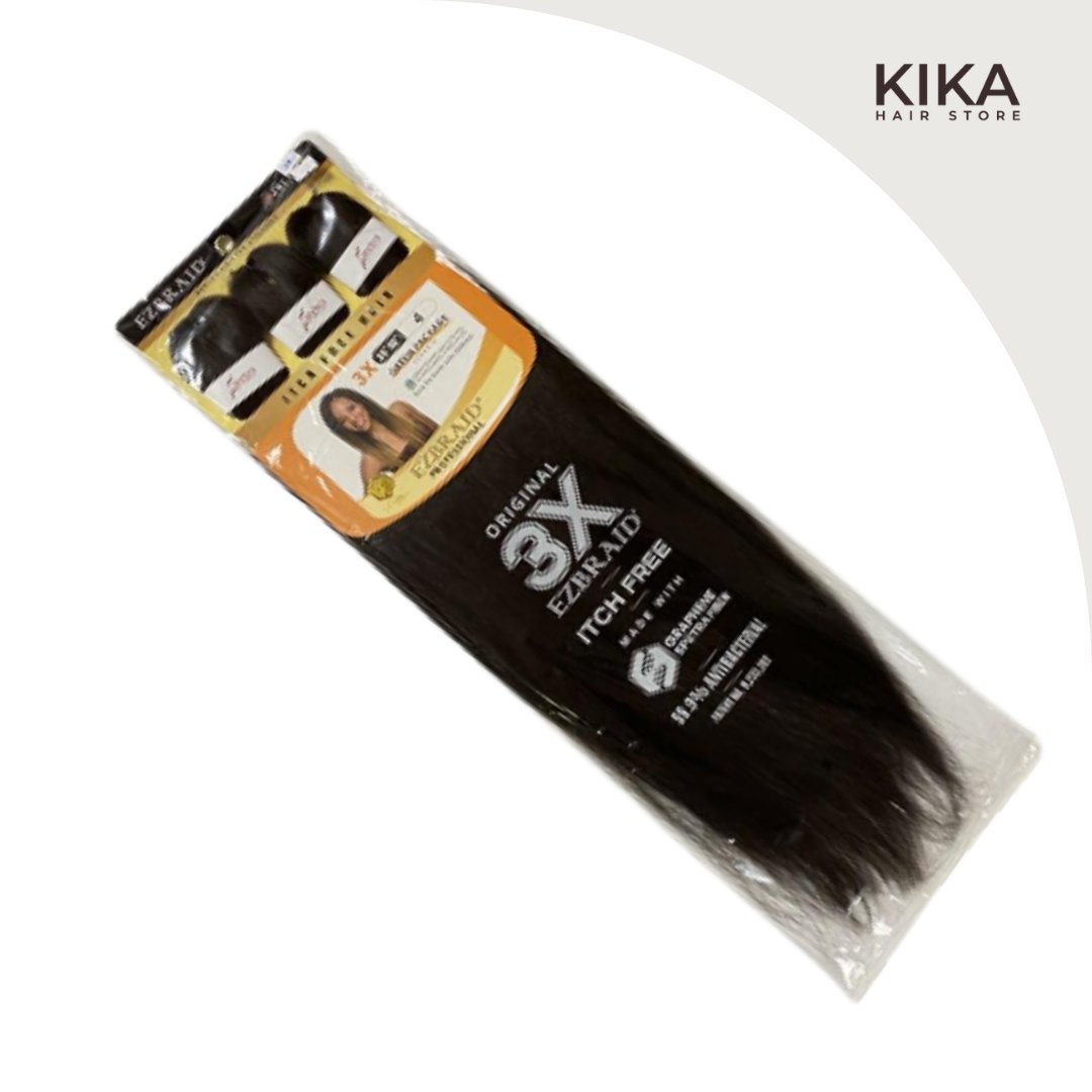 SINTETIČKA KOSA EZBRAID GREEN PACKAGE 3X - BOJA 4 - KIKA HAIR STORE